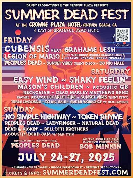 Summer Dead Fest - 4 Days of Grateful Dead, July 24-27, 2025